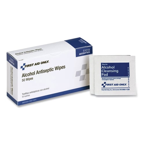 Alcohol Antiseptic Wipe Individually Wrapped | Capital Tool & Safety Supply