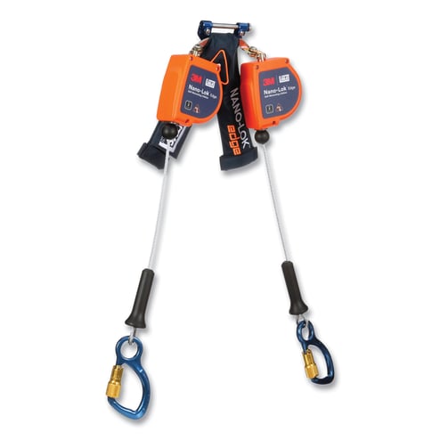Nano-Lok™ Edge Self-Retracting Lifeline 8 ft Carabiner 420 lb 2 Legs ...