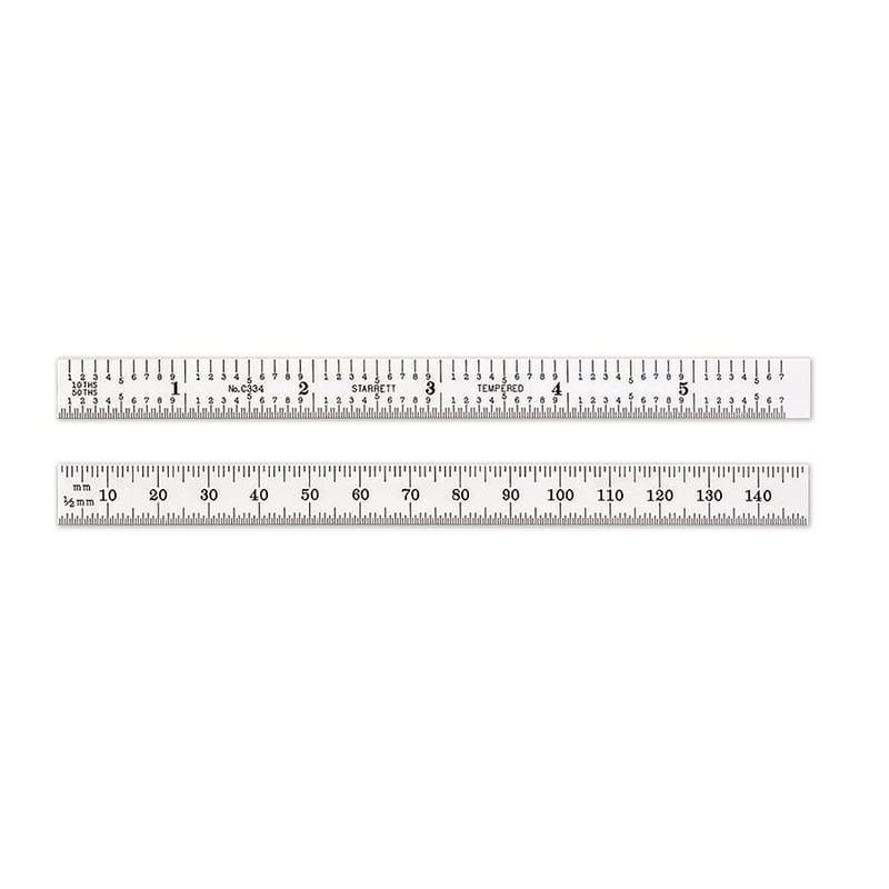 Steel Rule 150 mm No. 34 Steel | Capital Tool & Safety Supply