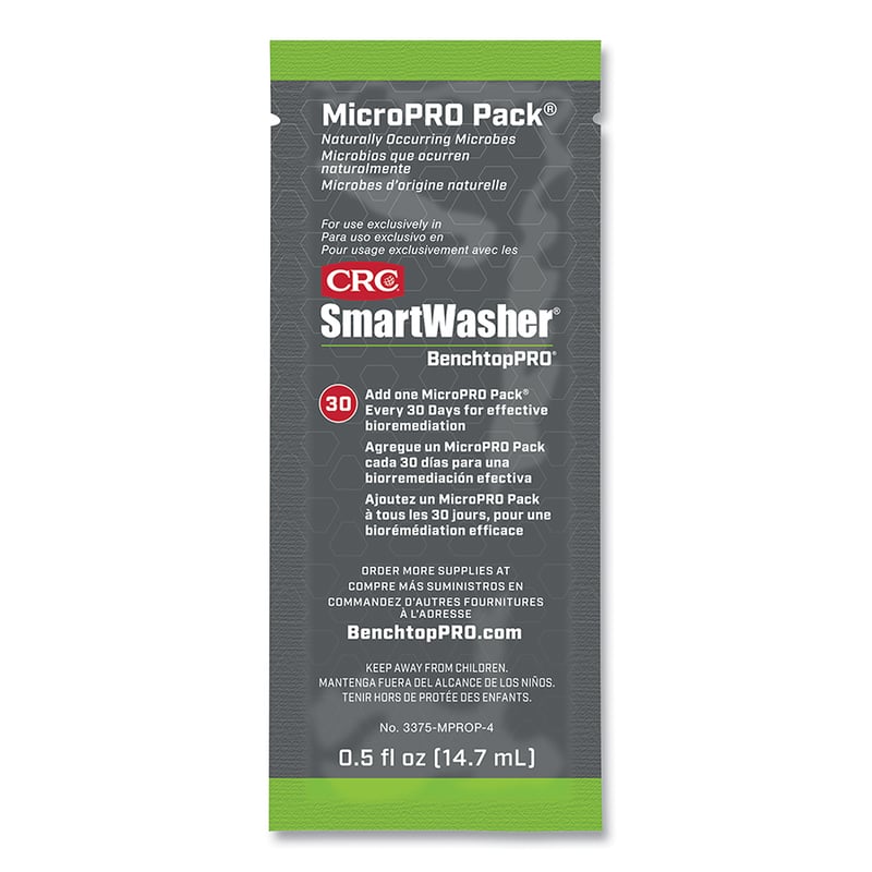 BenchtopPRO® MicroPRO Pack® Cleaner, 0.5 fl oz, Packet | Capital Tool ...