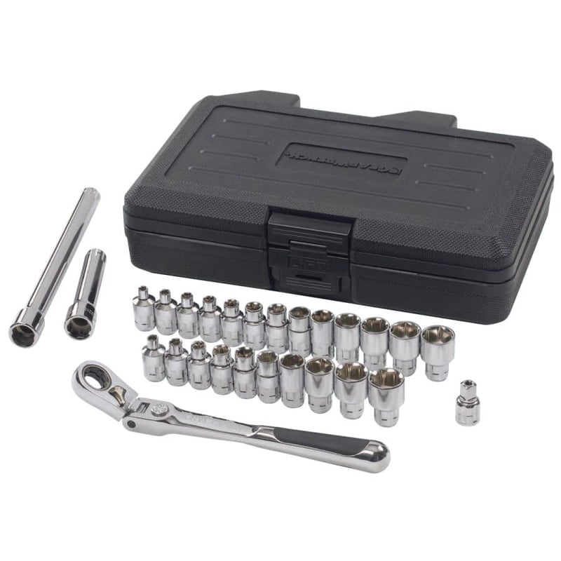 Pass-Thru™ Vortex® Ratchet Sets 27 Pc 1/4 in 6 Point | Capital Tool ...