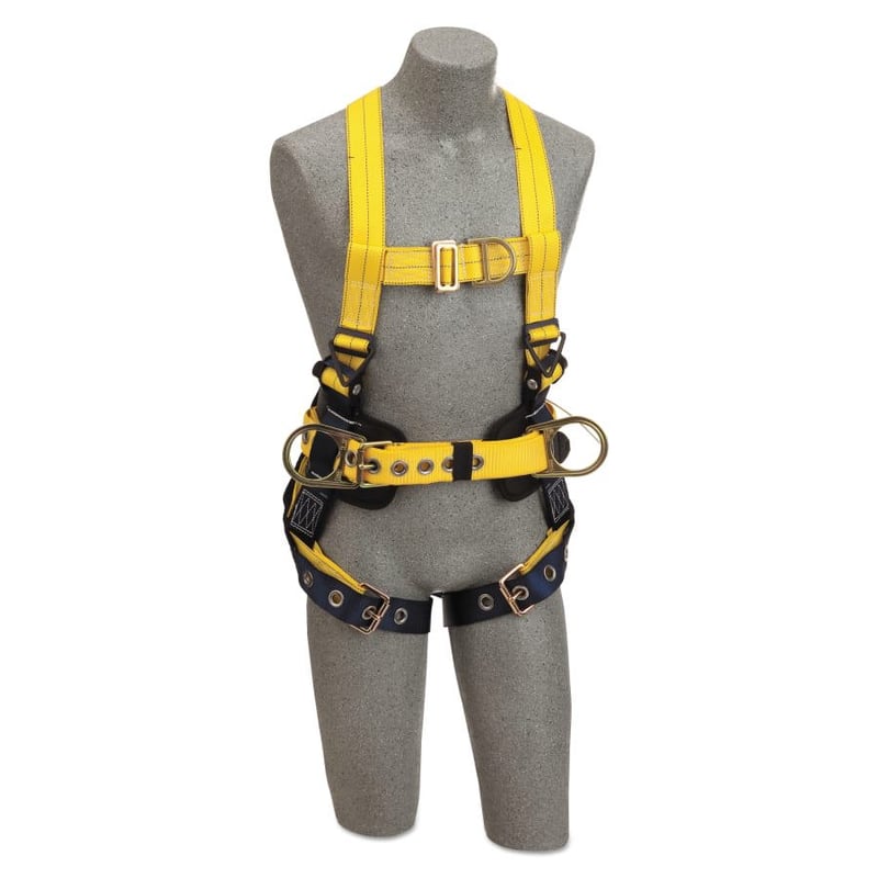 Delta Construction Style Positioning/Climbing Harnesses, Front & Back D ...