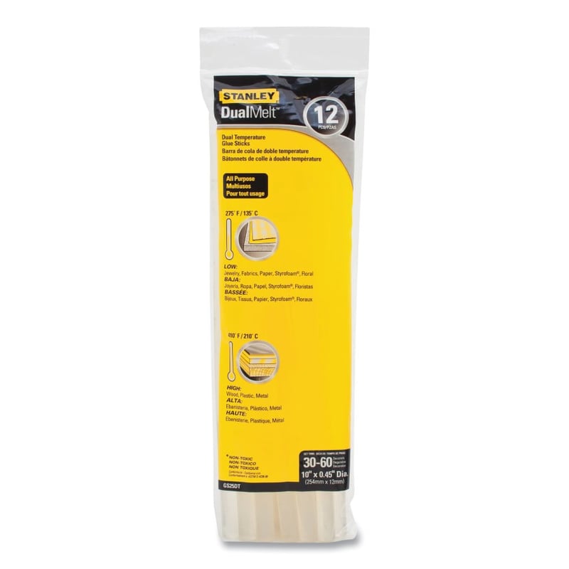 Dual Temp Glue Stick 10 in 12 Pack | Capital Tool & Safety Supply