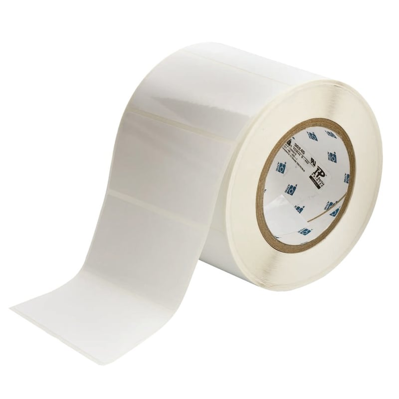 Thermal Transfer Printable Labels, 5.4 in x 4 in, White | Capital Tool ...